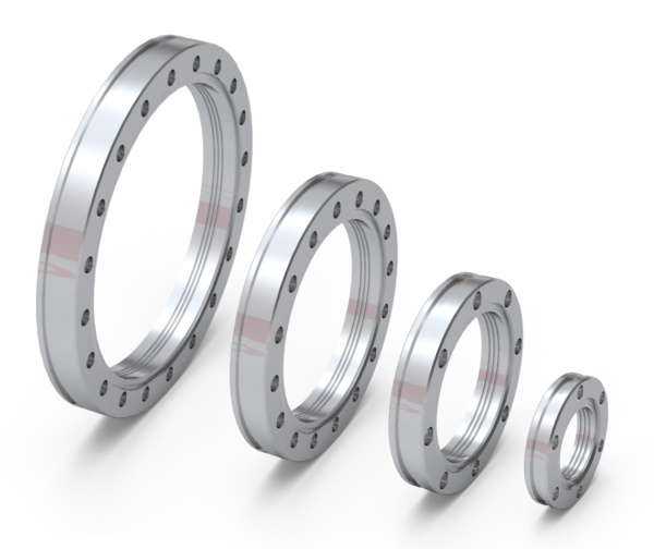 8.00" Mounting Flange - Blank | Kimball Physics