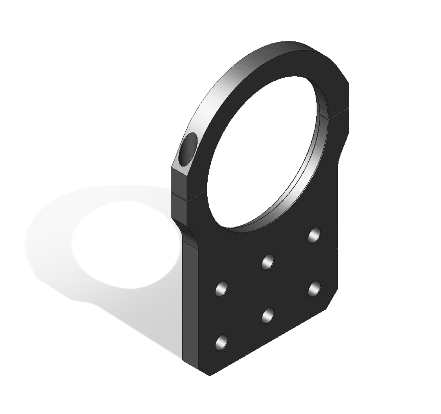 2.75" External Bracket - Round | Kimball Physics