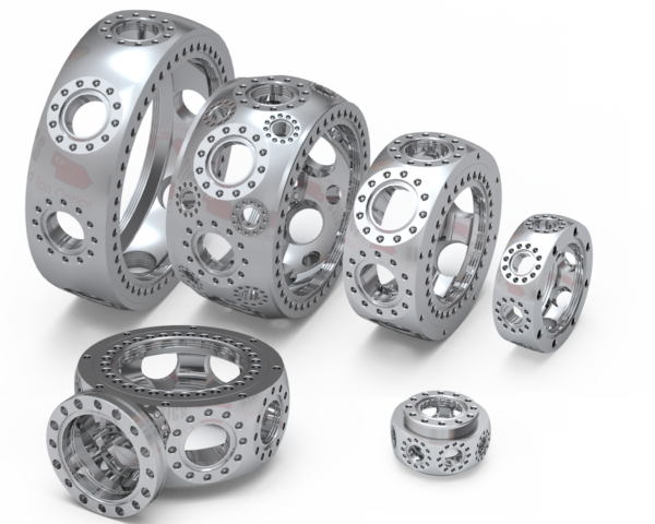 8.0" Extended Spherical Octagon - UHV Vacuum Chamber