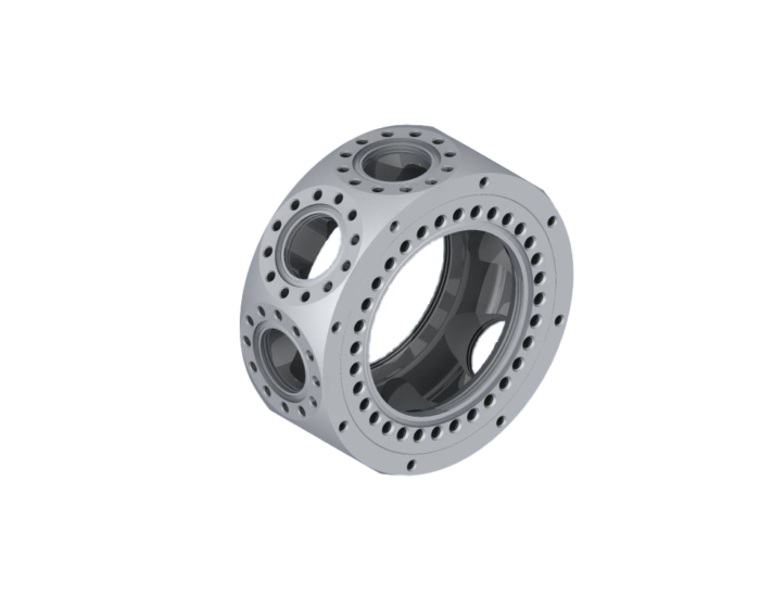 6.0" Spherical Octagon - UHV Vacuum Chamber