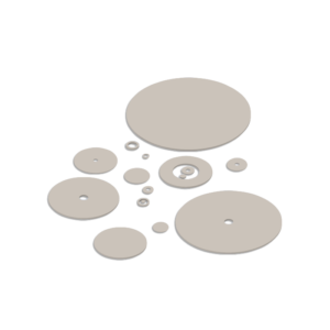 Round Plates (cylinder caps) | Kimball Physics